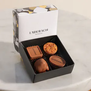 Buy and send Laderach Pralines Classic Box | 4 Pieces gift Online in ...