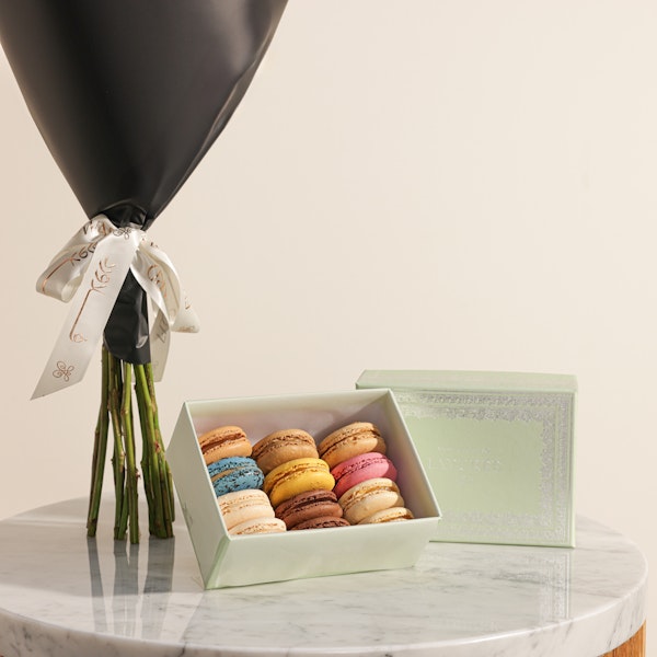 Buy and send Ladurèe Napoleon Mix Macaron Box | Get Well Soon Roses ...