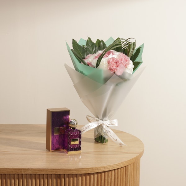 Buy and send Ibraheem Al-Qurashi Amethyst Khozam Perfume | Carnations ...