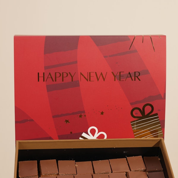 Buy and send Hanoverian Happy New Year Chocolates Box | 700 gm gift ...