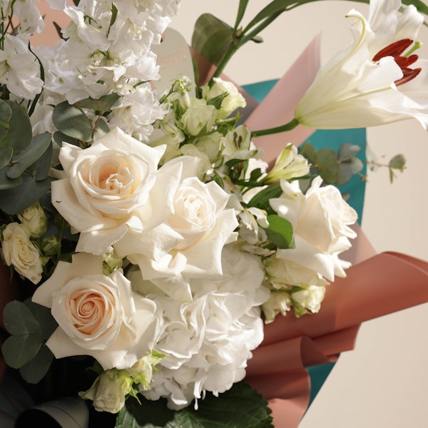 Buy and send Spark of Purity Flower Bouquet By September Studio gift ...