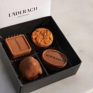 Buy and send Laderach Pralines Classic Box | 4 Pieces gift Online in ...